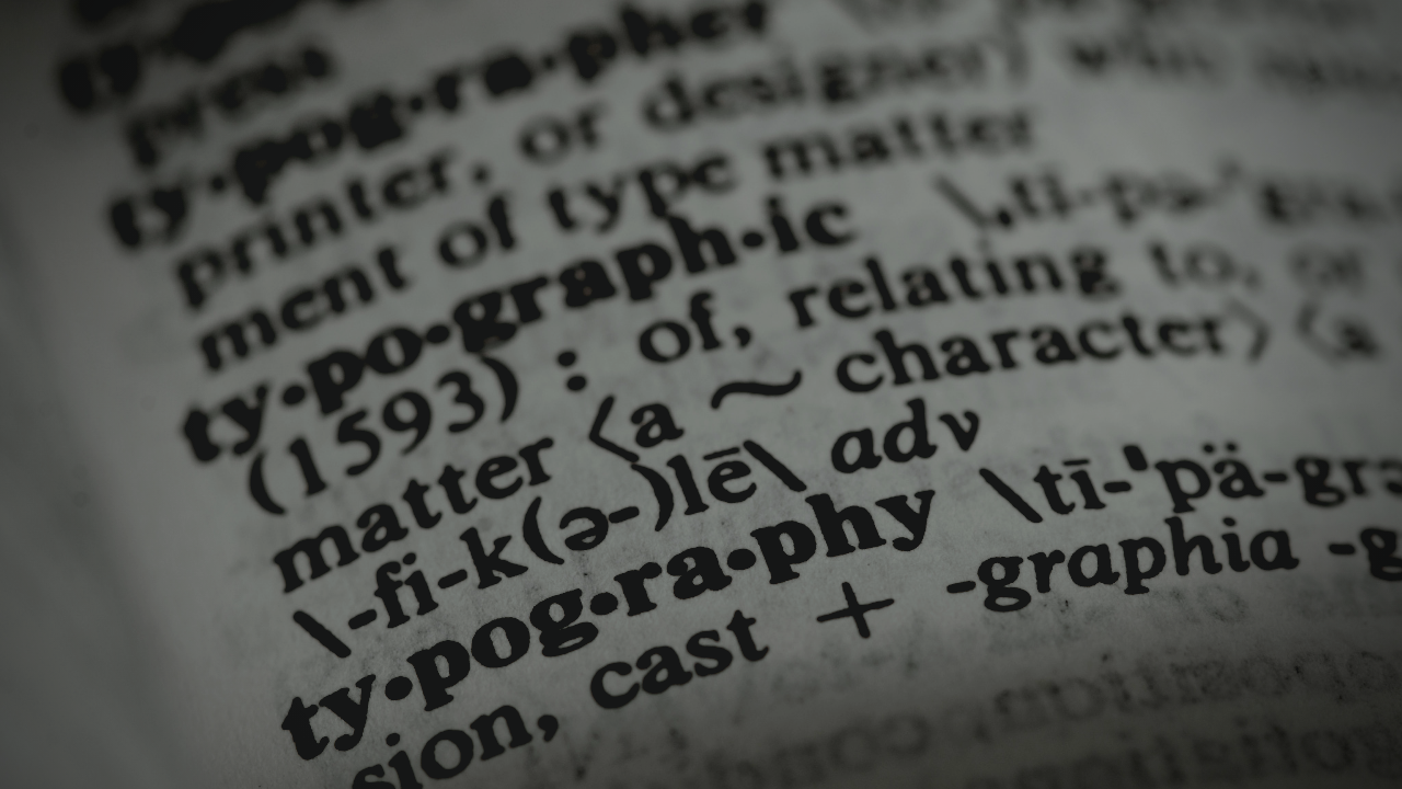 Typography - Marketing Tech Guide